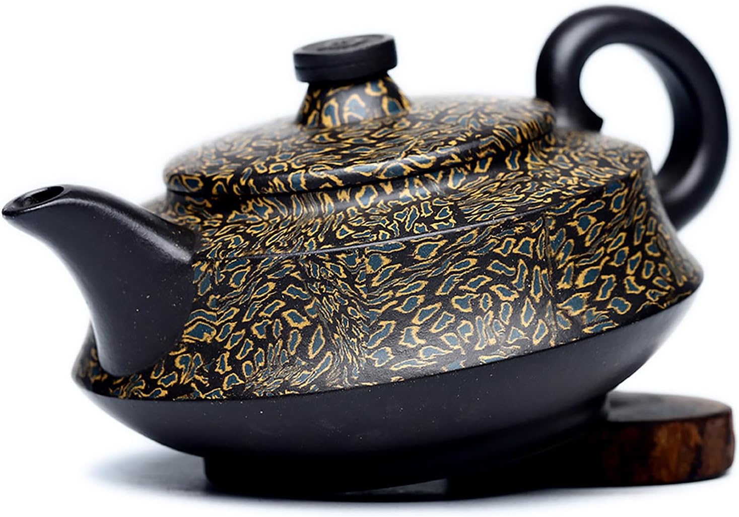 Amazon.com | Handmade Zisha Teapot, Chinese Yixing Purple Copper Clay ...