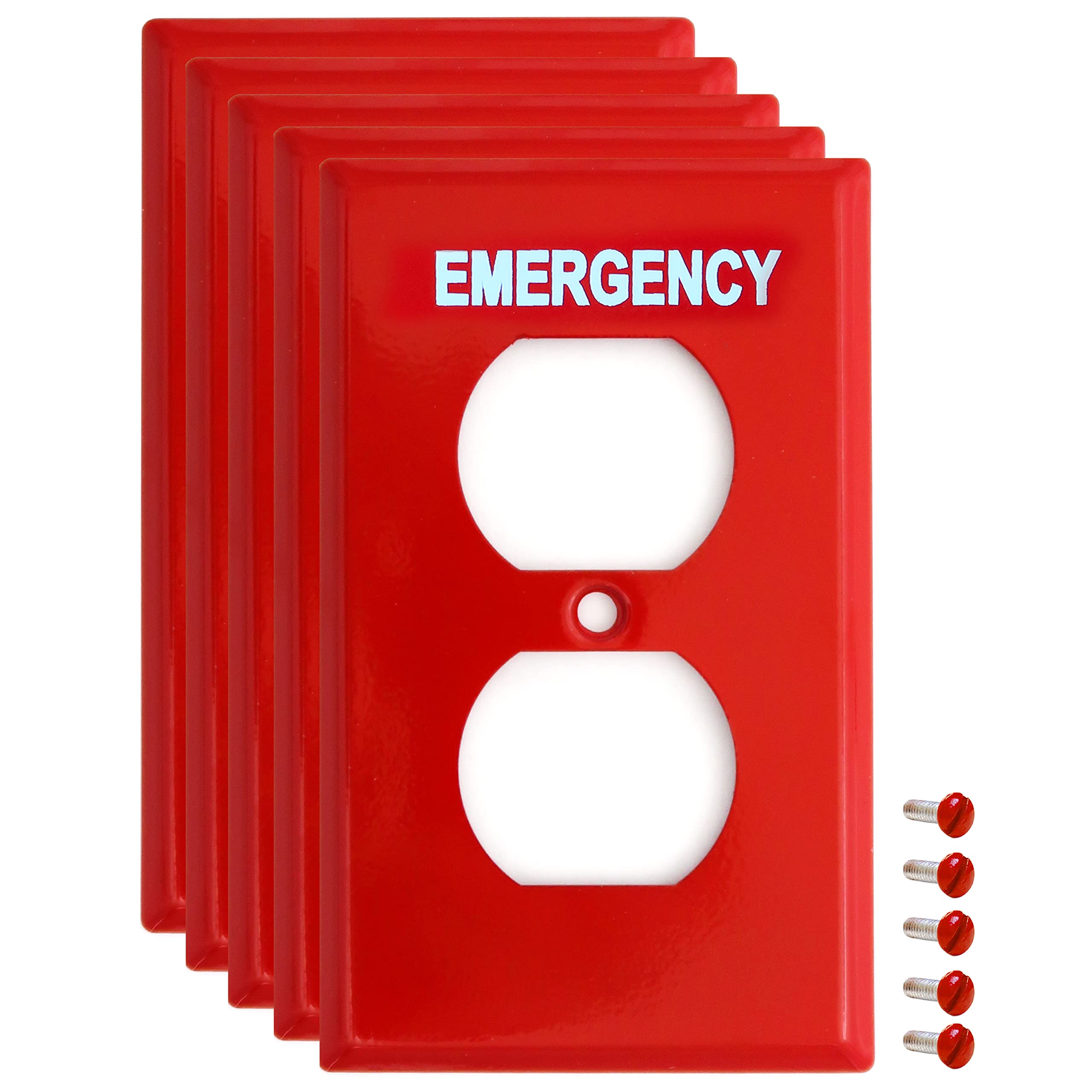 Red Dot Electrical Covers