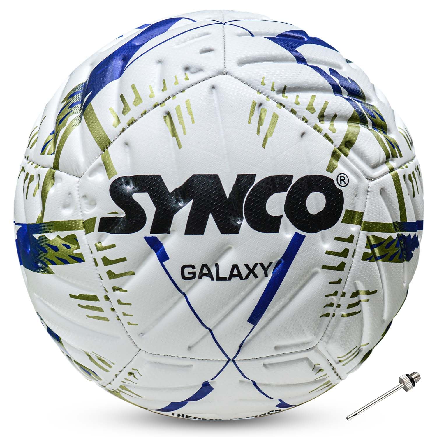 Buy Synco Galaxy Embossed Football | 12 Panel Thermo Fusion Football ...