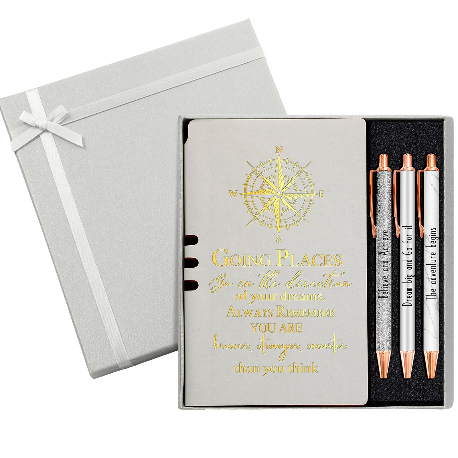 Amazon.com : Resurhang 5 Pcs Inspirational Gifts Journal Gift Set Pen ...