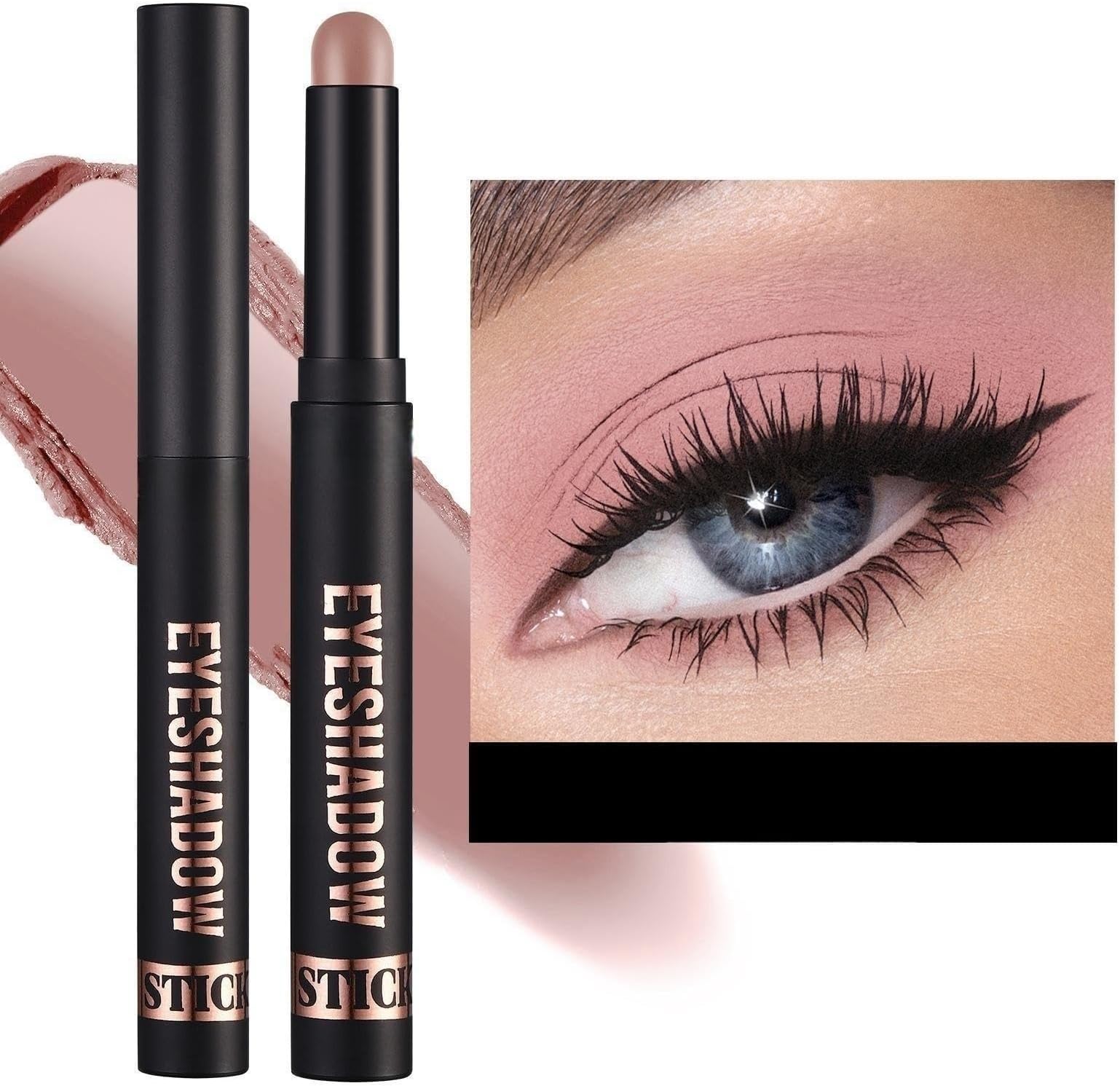 Amazon.com : LGSZGDCN Eyeshadow Pencil Smooth Matte Cream Eyeshadow ...