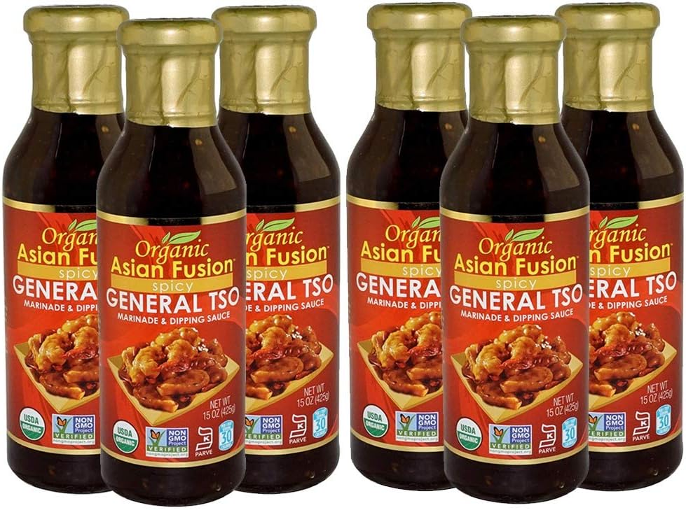 Amazon.com : Asian Fusion General Tso Sauce, 15 Ounce - Non-GMO ...