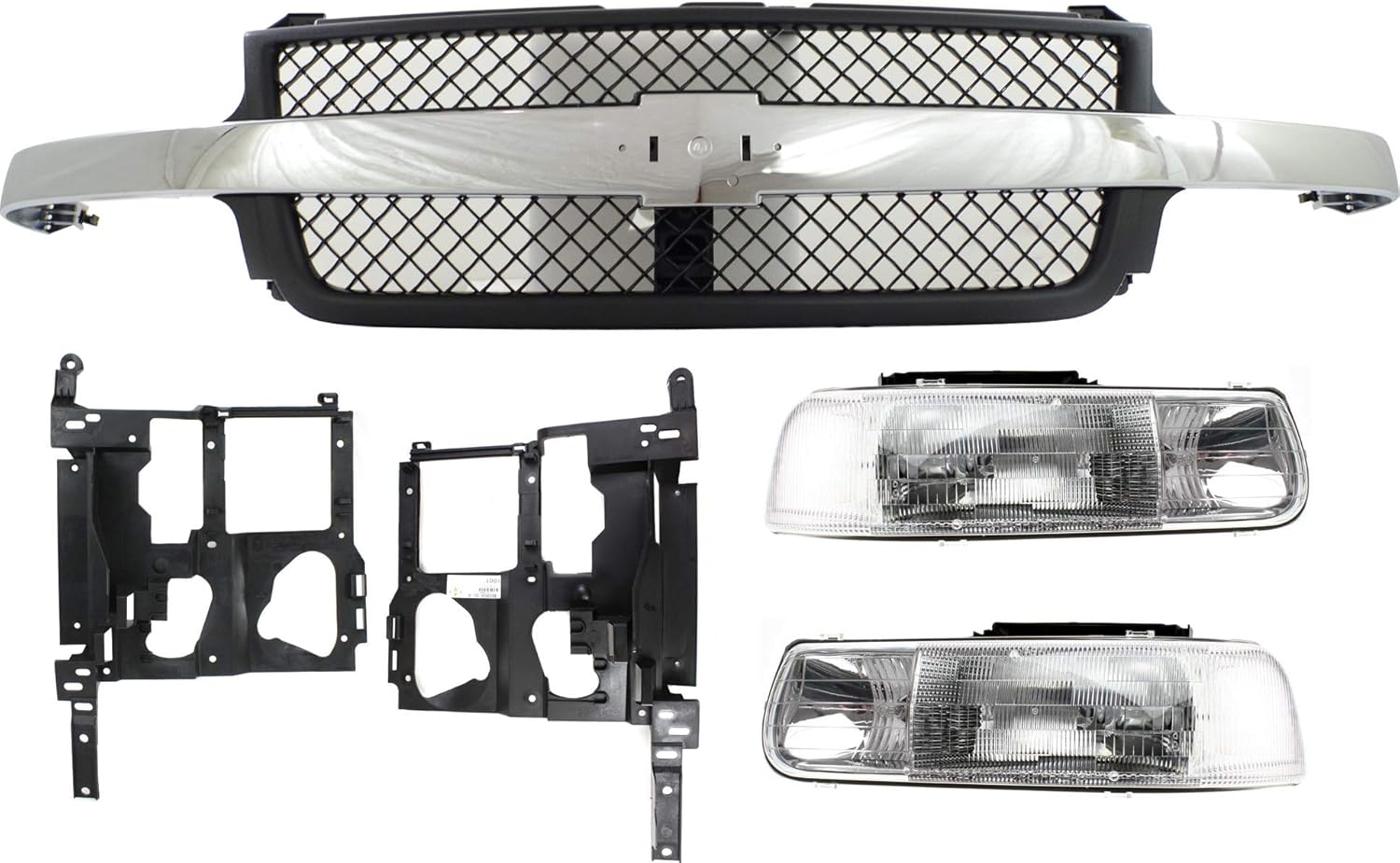 Amazon.com: Garage-Pro Grille Assembly KIT Compatible with Chevrolet ...