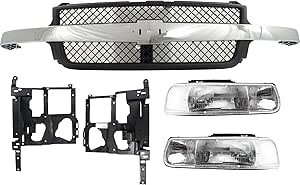 Amazon.com: Garage-Pro Grille Assembly Compatible with 2001-2002 ...