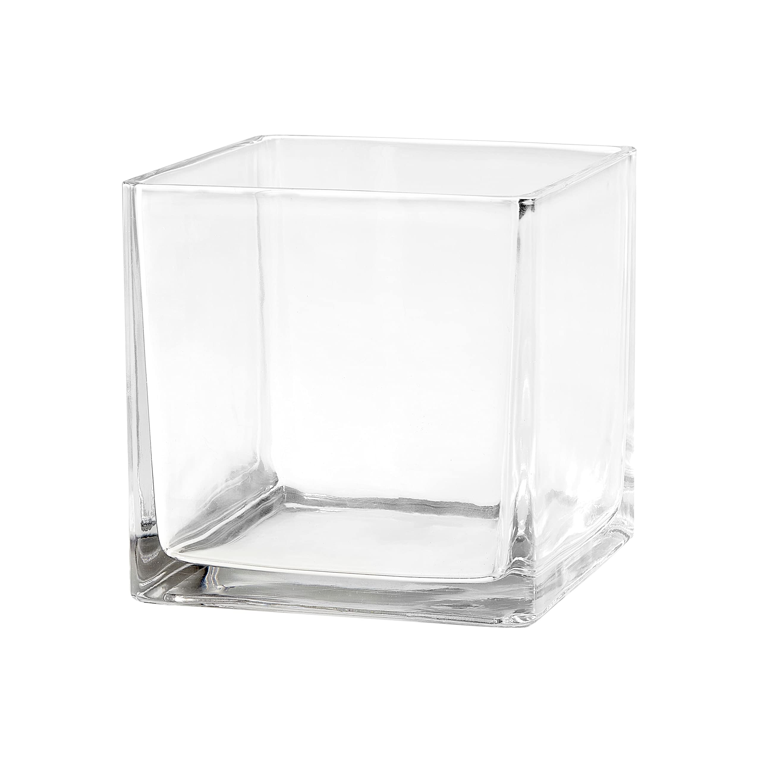 Amazon.com: 6”; Square Glass Vase by Ashland® : Home & Kitchen