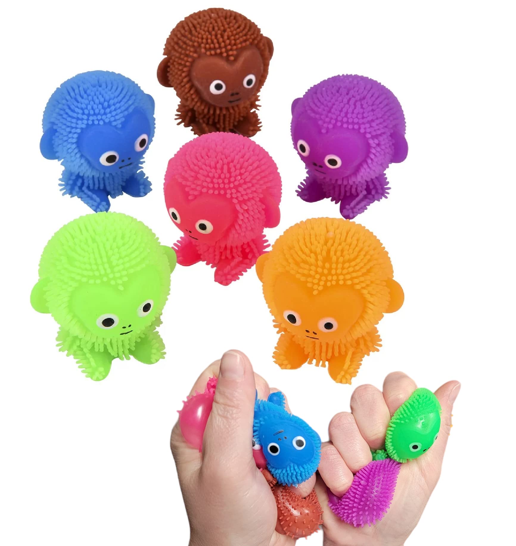 Monkey Funny Balls Funny Monkey Stress Relief Toy Eco Friendly & Fun