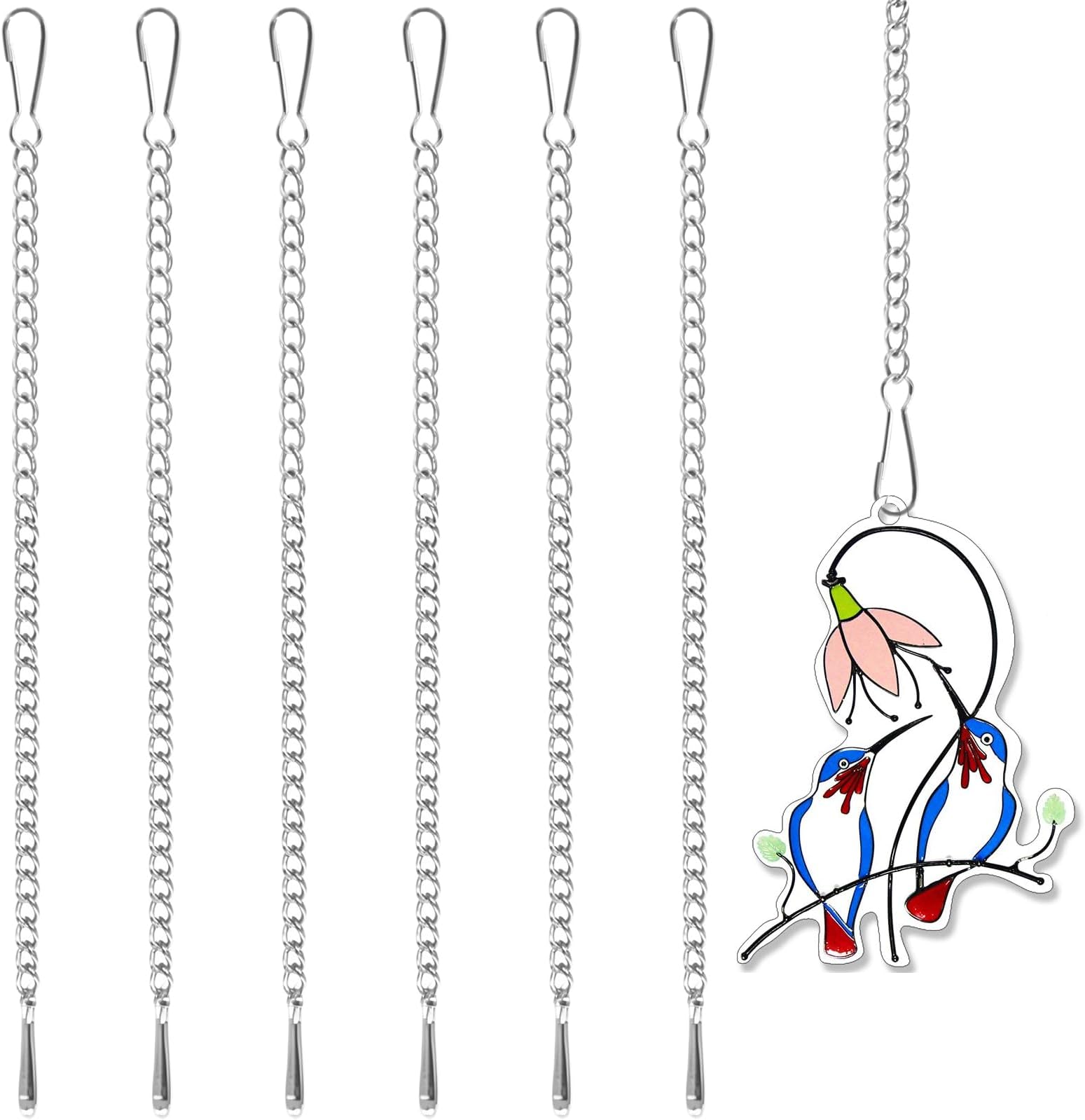 Amazon.com: Stained Glass Window Hanging Chain Kit, Picture Hanging ...