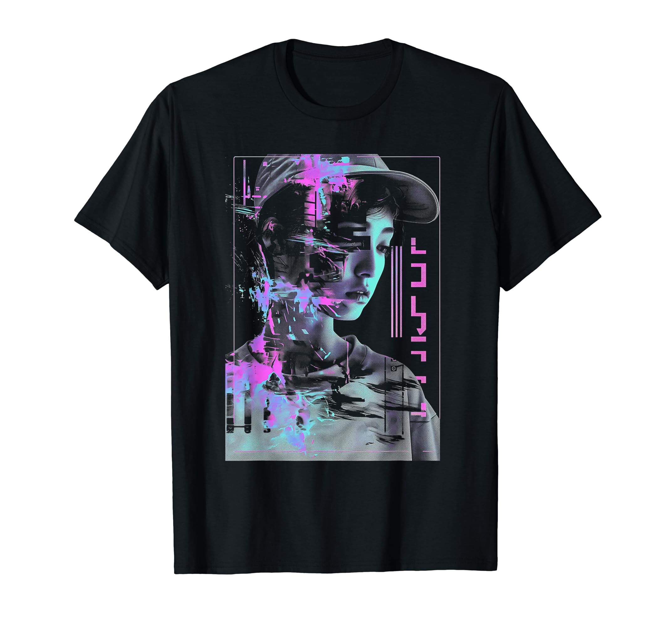 Amazon.com: Techwear Cyberpunk Harajuku Japan Japanese Vaporwave Glitch ...