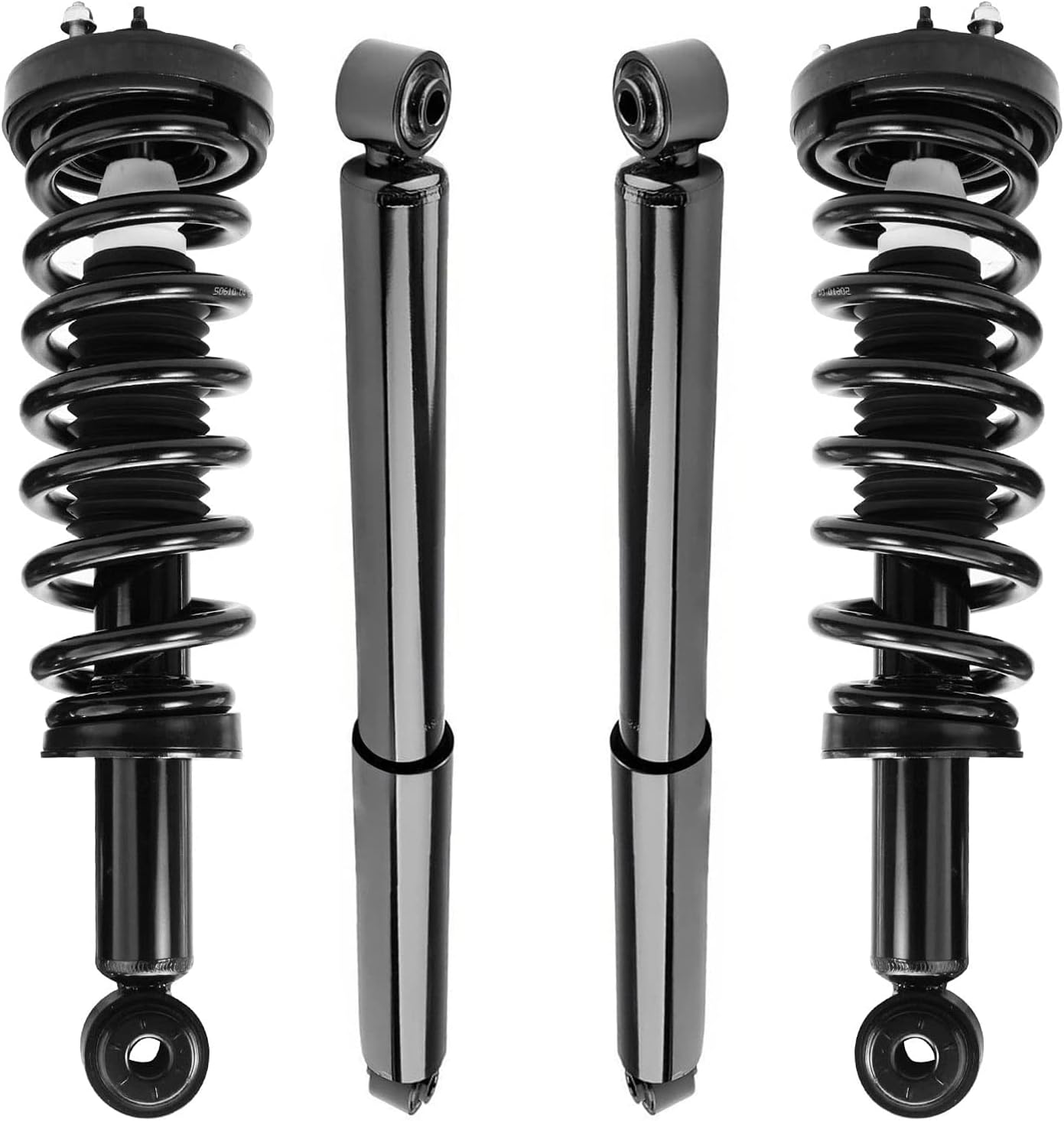 Amazon.com: Detroit Axle - RWD Struts Shocks for 2004-2008 Ford F-150 ...