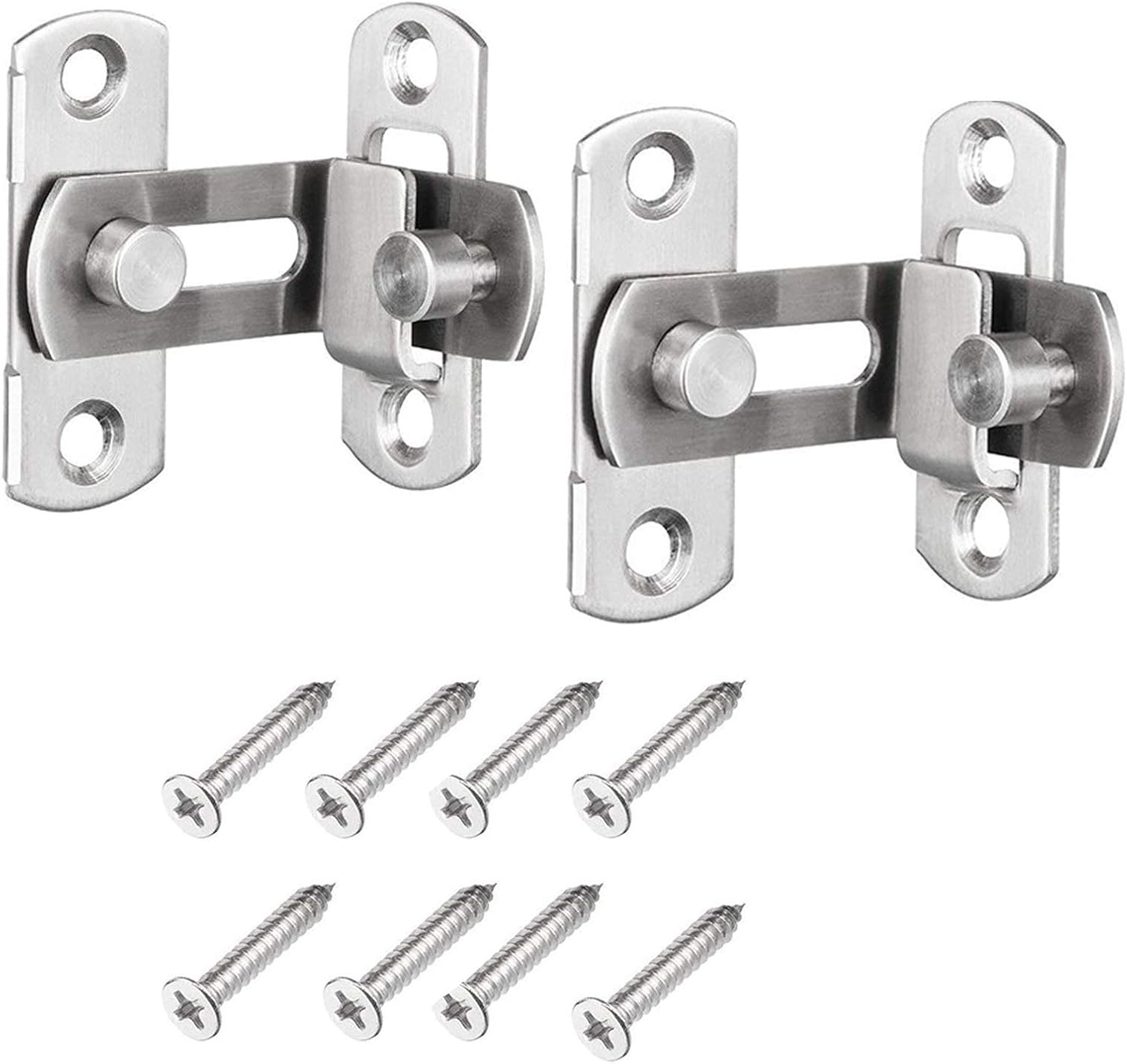 Amazon.com: AWOCAN 2PCS 90 Degree Stainless Steel Right Angle Buckle ...