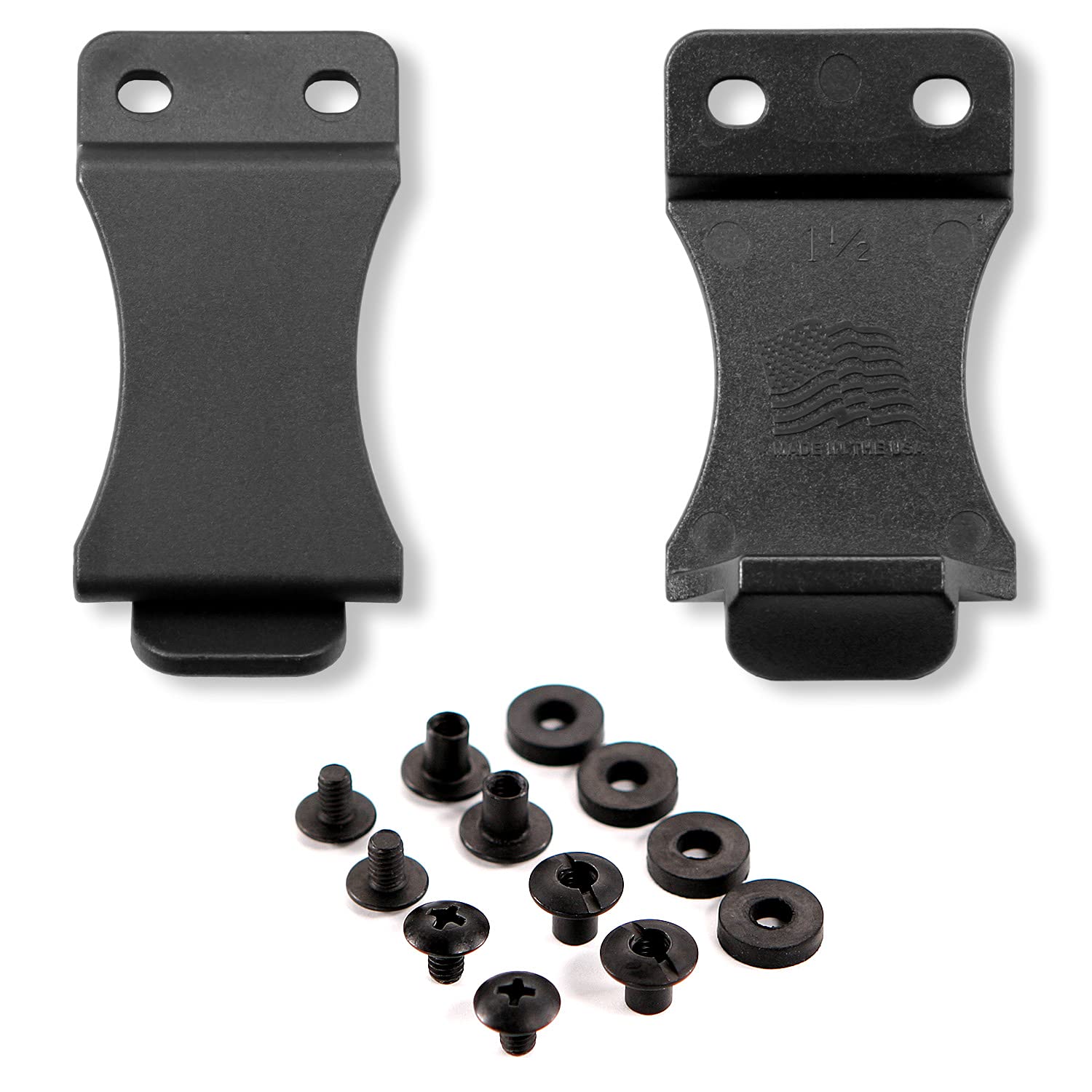 Buy Tuckable KYDEX Belt Clip for Holsters & Sheaths – (Inside-The ...