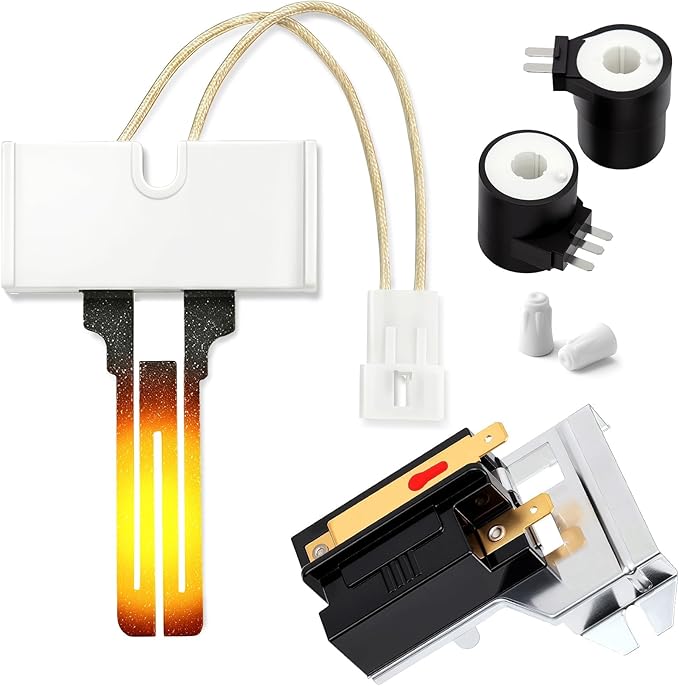 Amazon.com: Upgraded Gas Dryer Repair Kit Includes 279311 Dryer Igniter ...