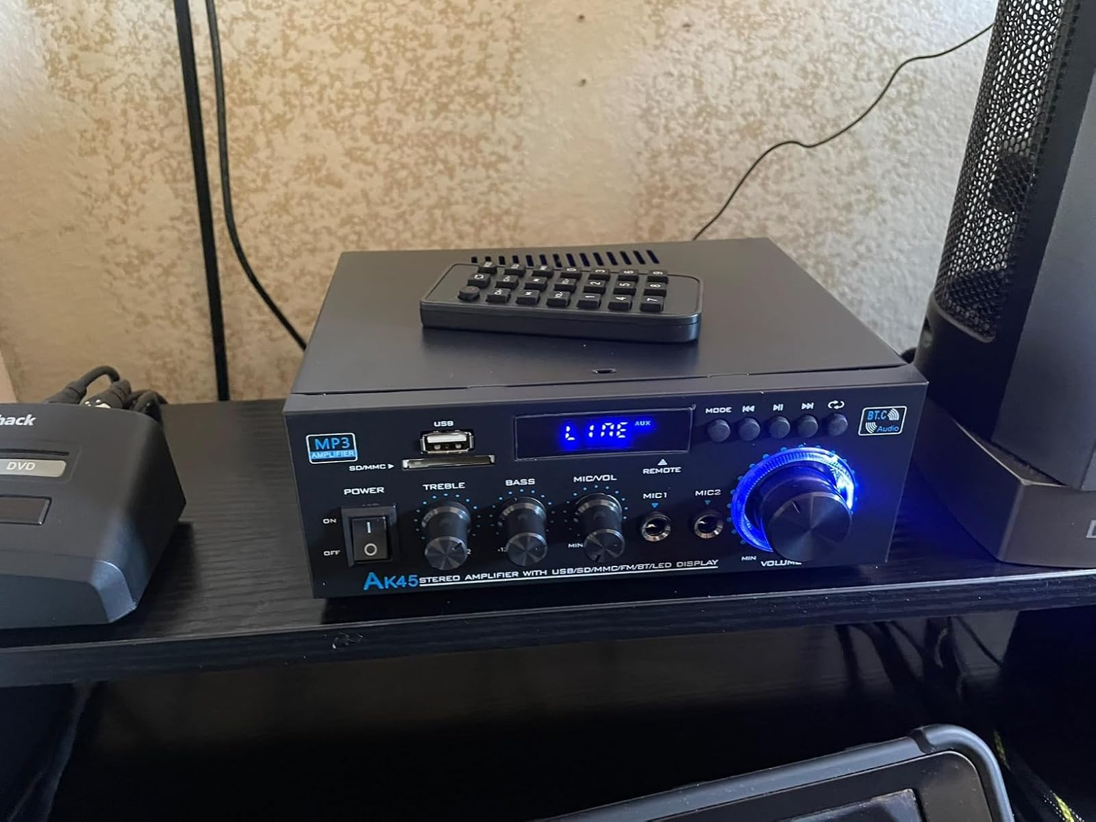AK-45 Stereo Amplifier delivers as advertised