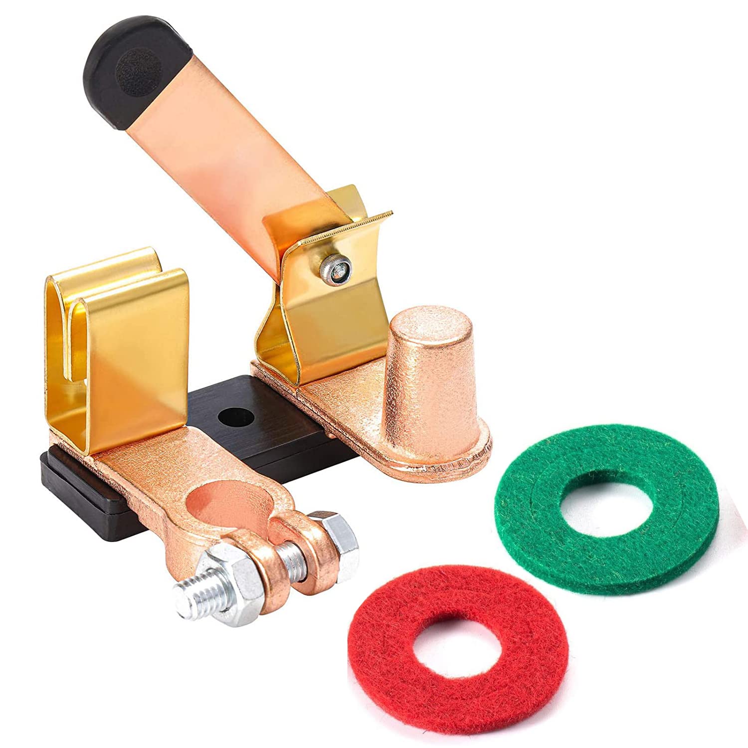 Snapklik.com : Quick Battery Disconnect Switch Solid Brass Top Post