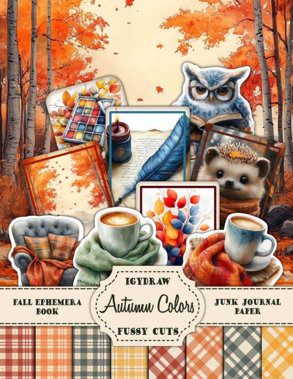 Autumn Colors - Fall Ephemera - Fussy Cuts: Paper and Ephemera for ...