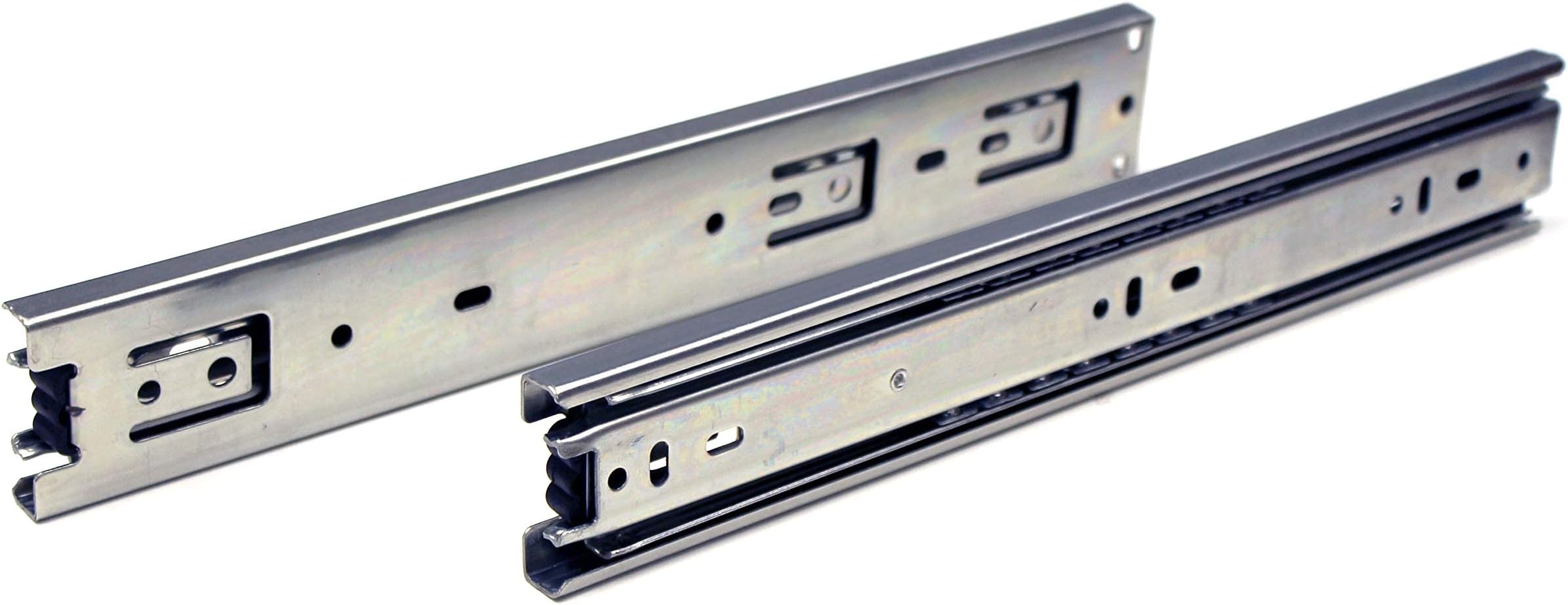 Hardware Resources Full Extension Drawer Slides - 14" Side Mount Ball ...