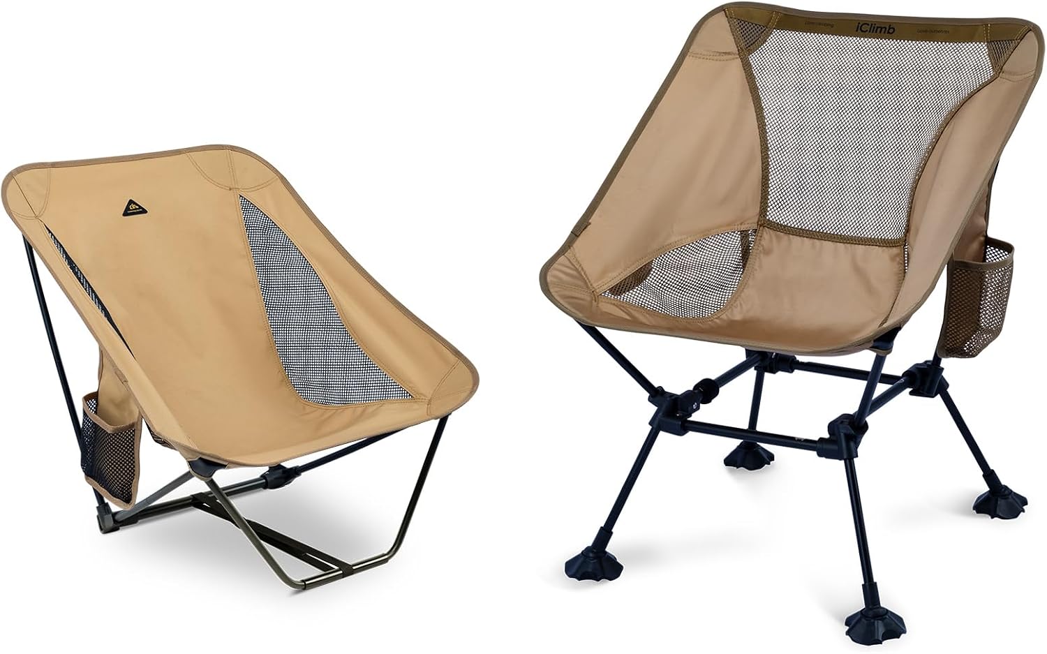 Amazon.com: iClimb 1 Ultralight Compact Anti-Sinking Large Feet Chair ...