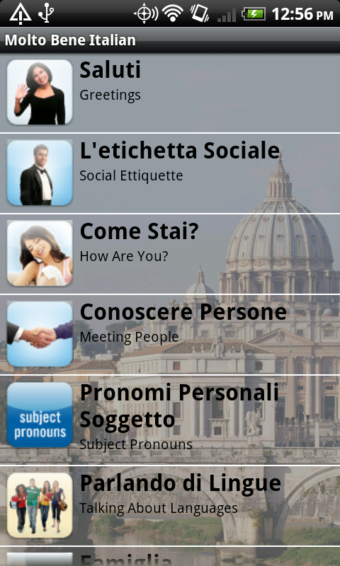Learn Italian by Molto Bene Italian - App on Amazon Appstore