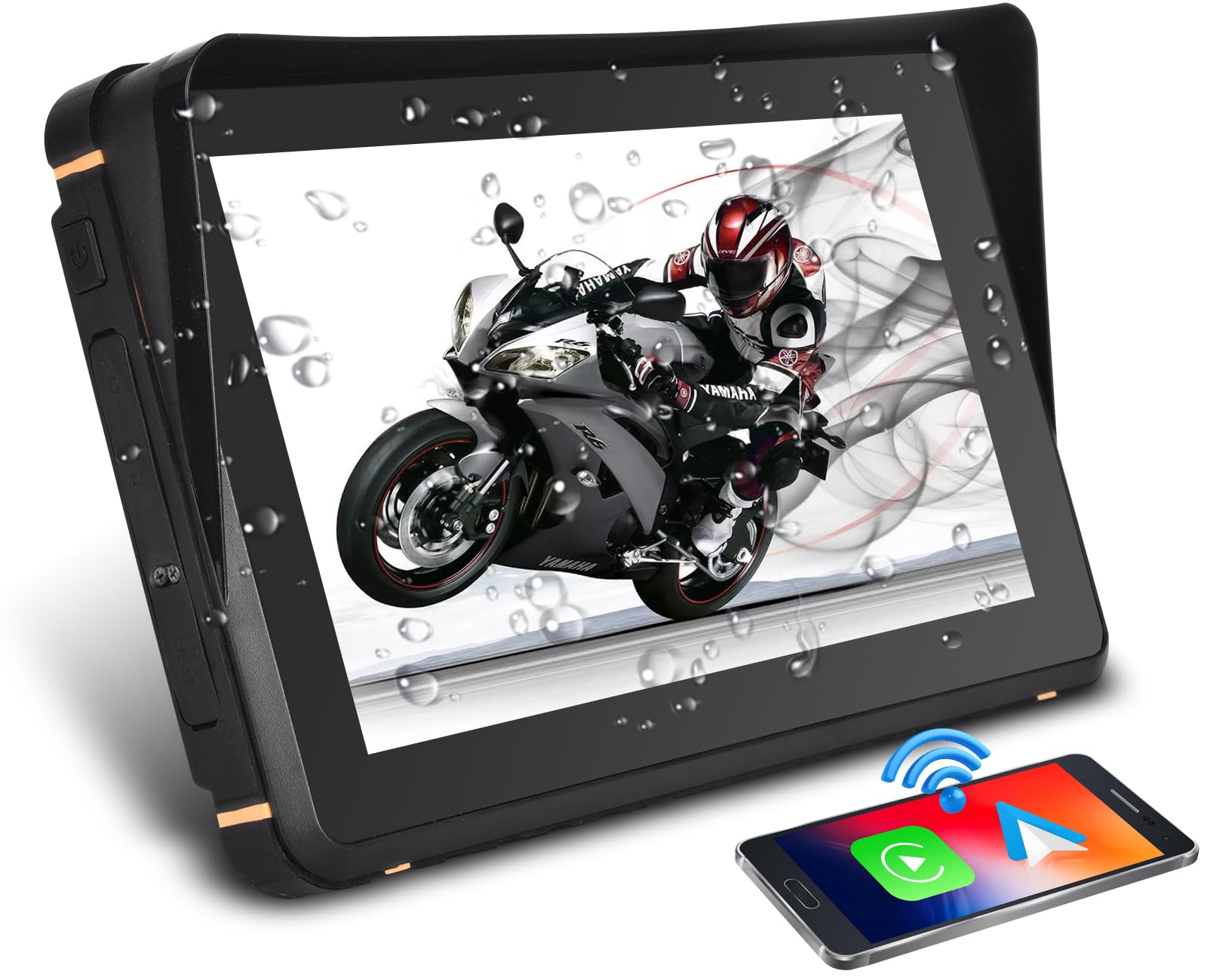 TOUTBIEN CarPlay Moto, CarPlay sans Fil pour Moto, Portable Android ...