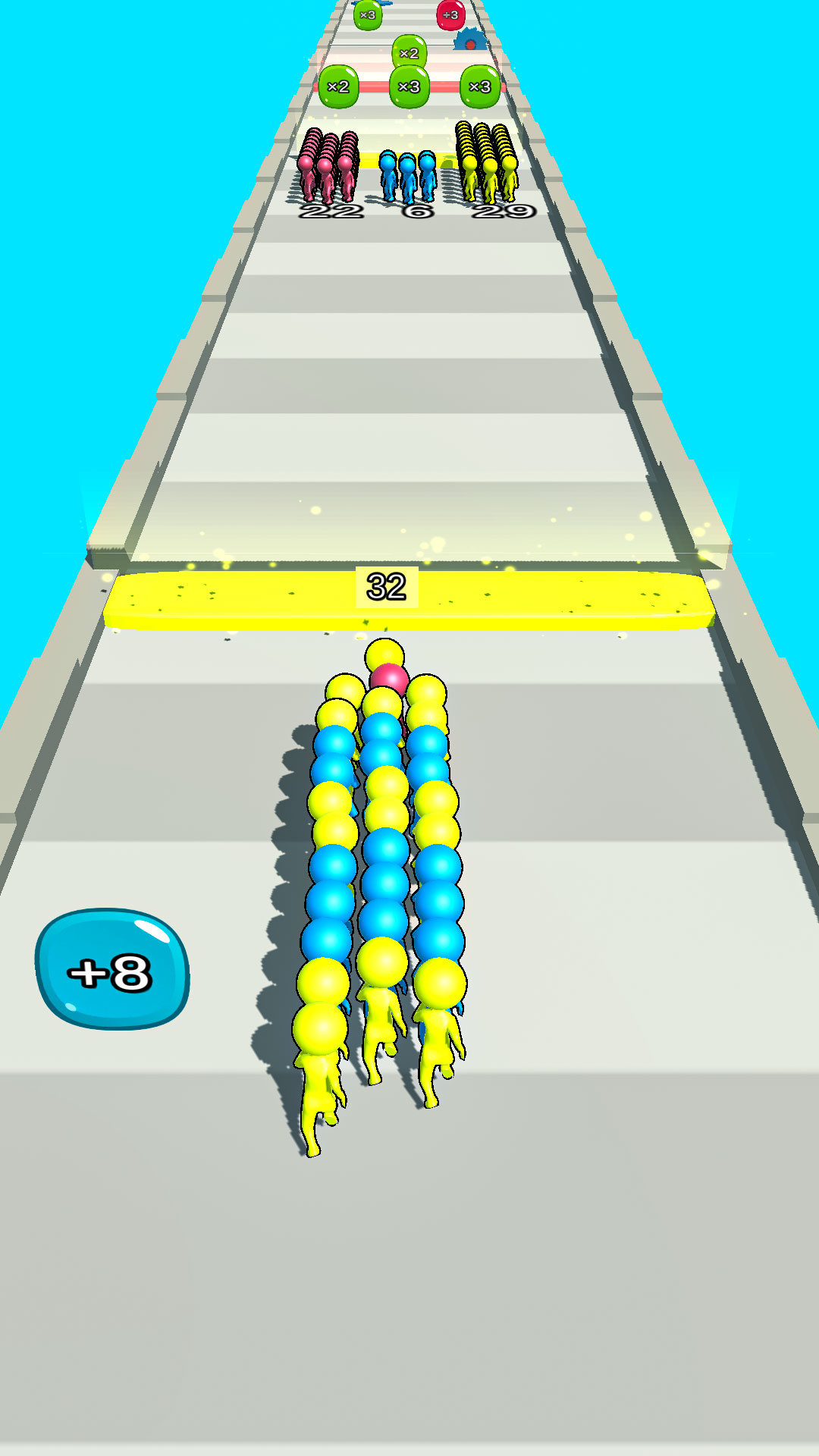 Count Control Master: Crowd Run Merge Battle - Stickman Games - App on ...