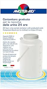 MASTER AID Urine Canister 2500ml 24 Hours : Buy Online at Best Price in ...
