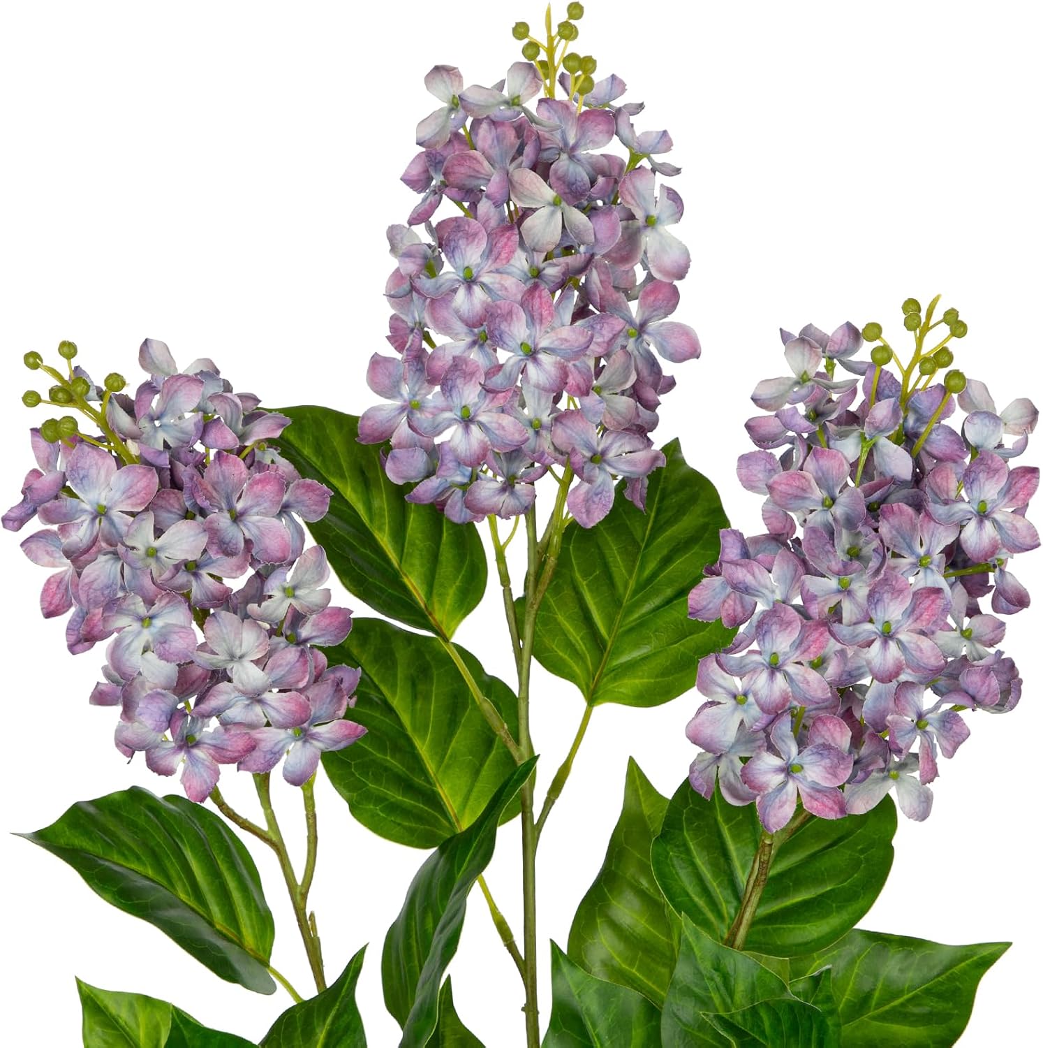 Amazon.com: Artificial Lilac Flowers 30" Tall – Set of 3 Silk Lilac ...