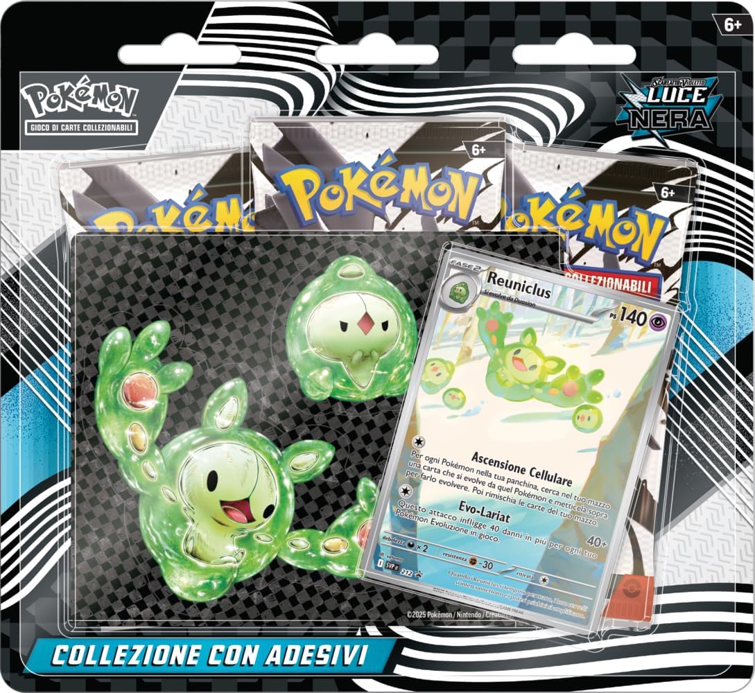Pokémon: collezione con adesivi (Reuniclus) dell’espansione Scarlatto e ...