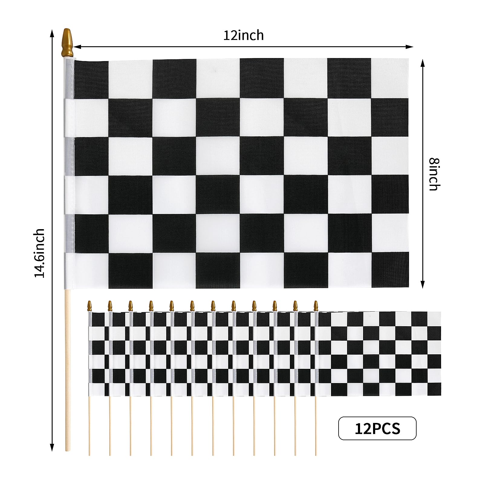 Mini Checkered Flag Print Out Finish Checkered Flag Racing By The