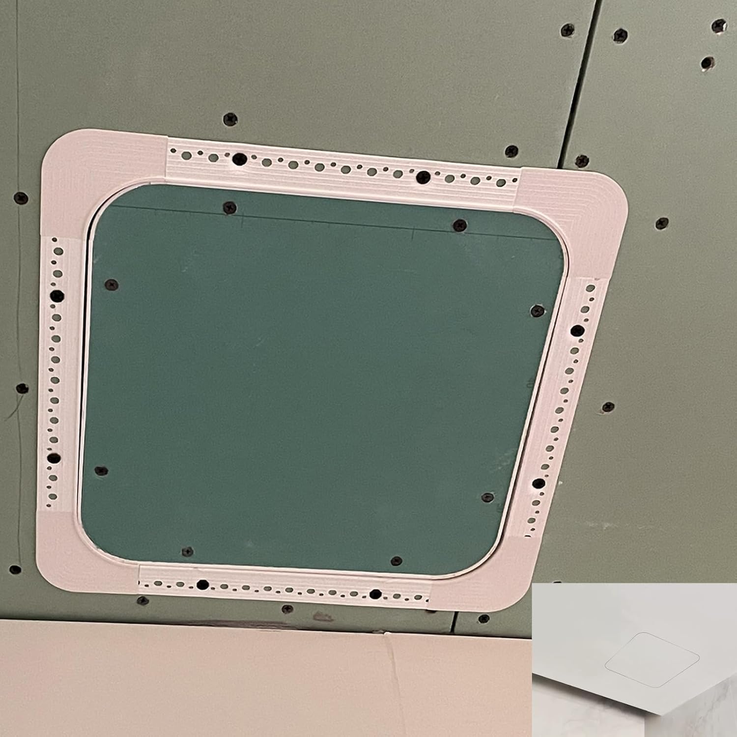 Access Panel - Aluminum Alloy Frame & Plasterboard Ceiling Door, Hidden ...