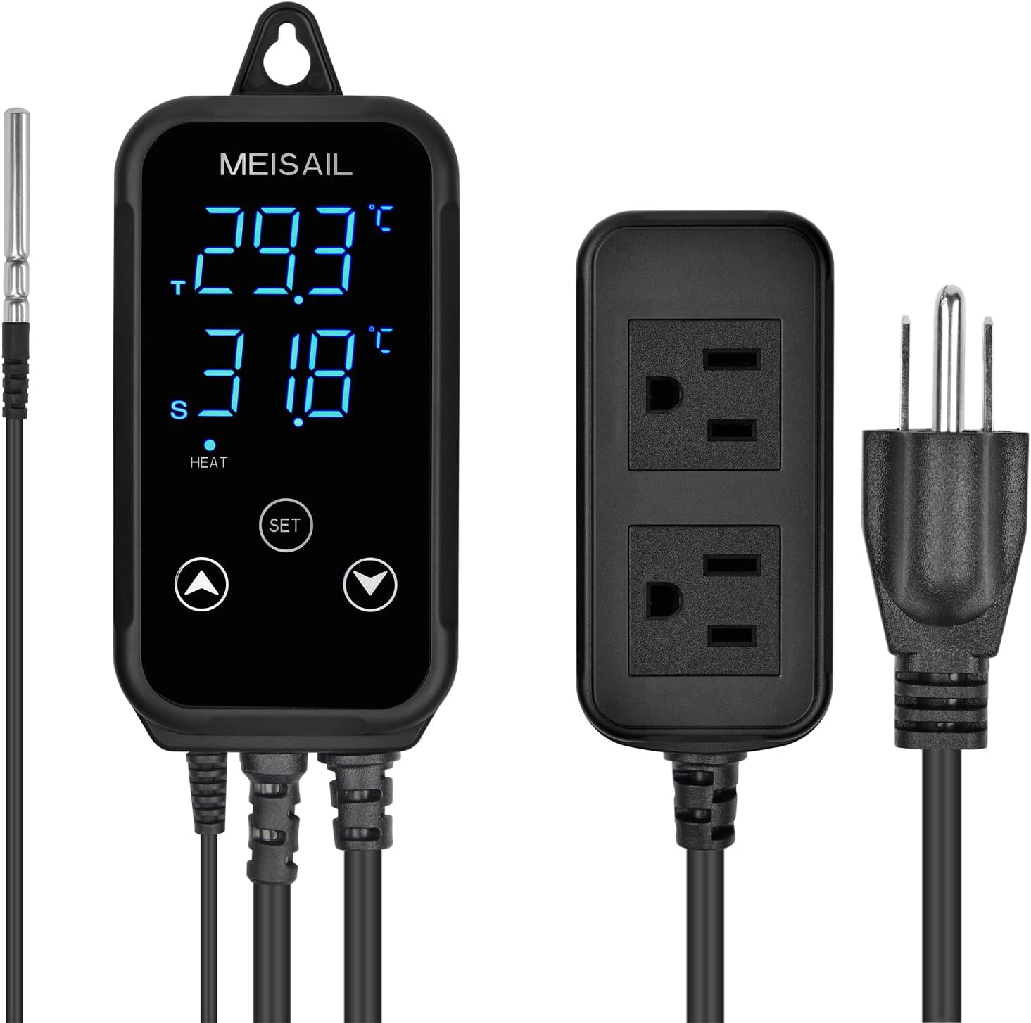 Amazon.com : DigiQ BBQ Temperature Control, Digital Meat Thermometer ...