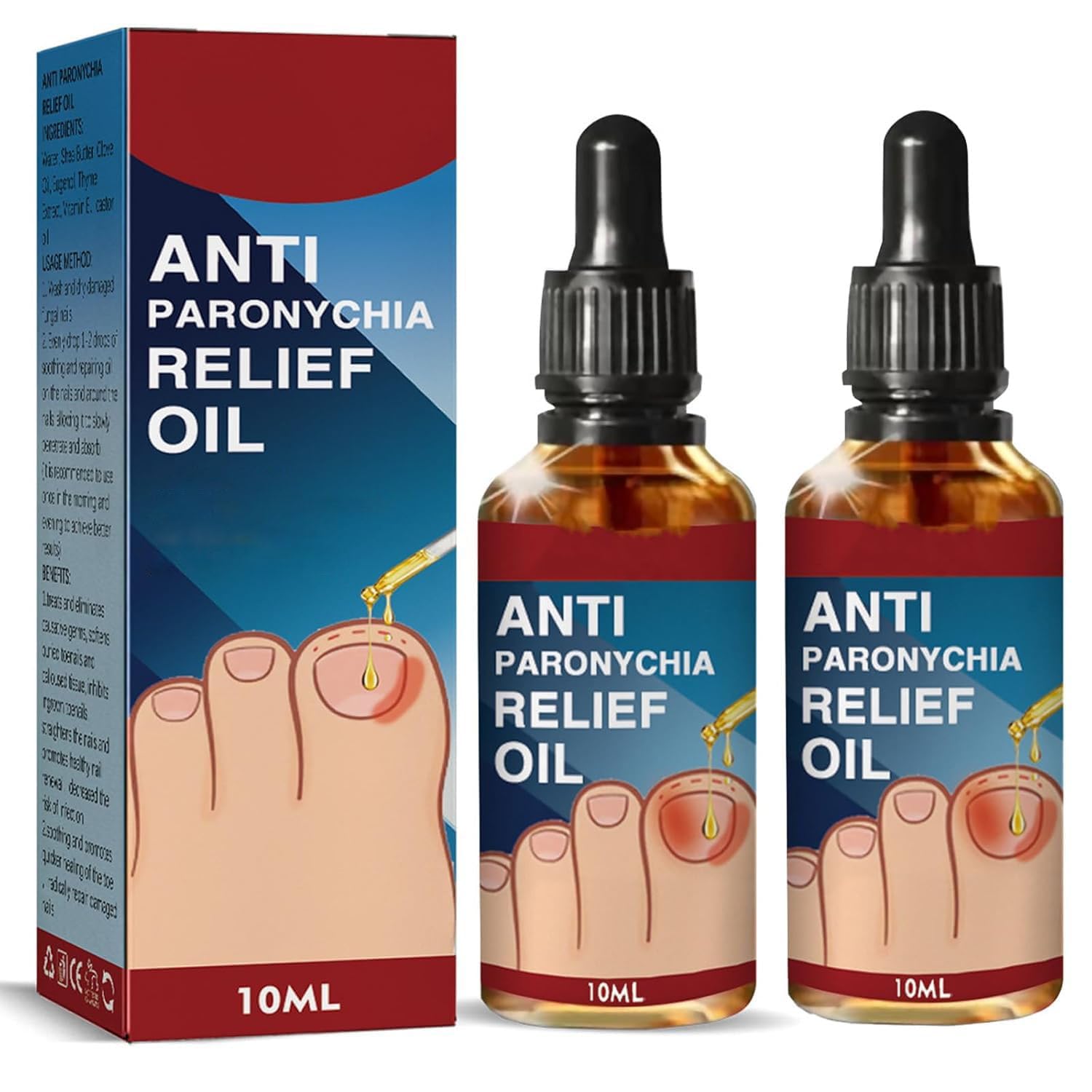 Amazon.com : Paronychia Nursing Oil, Toenailcare Anti Paronychia Relief ...