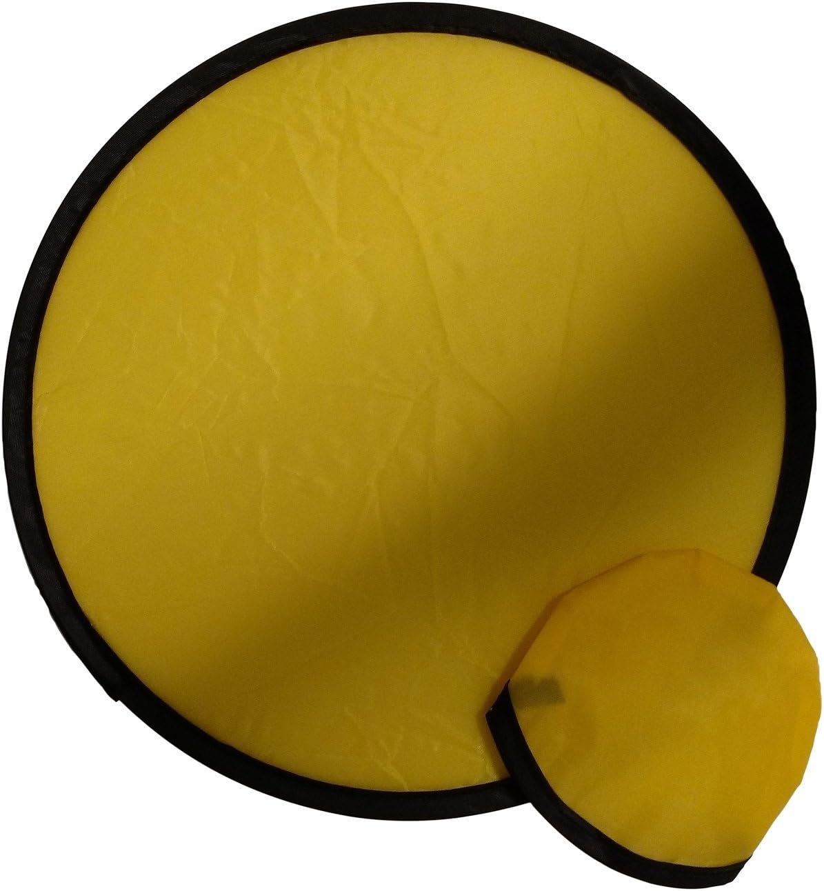 Amazon.com: BZANY Yellow Toy Pocket Fan Flying Disc With Pouch (Pack Of ...