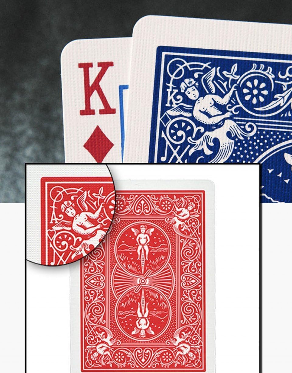 Buy JAADUGAR Bicycle Marked Deck Playing Cards Deck - RED Flash Card ...