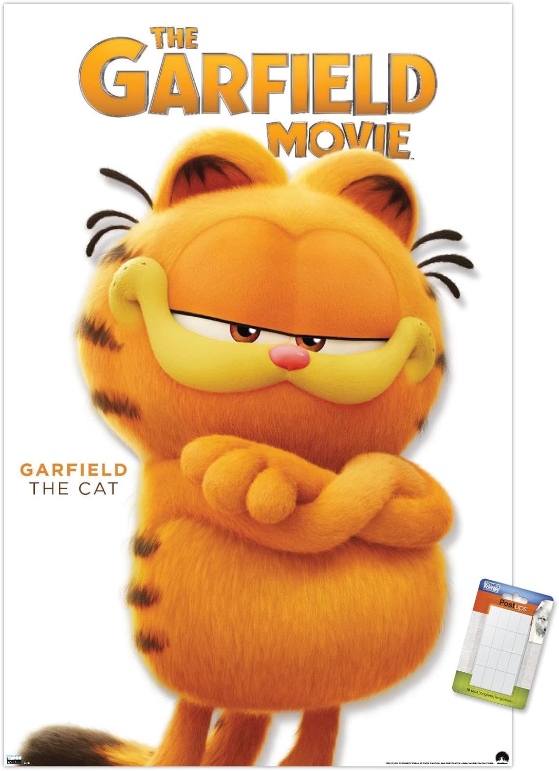 Amazon.com: Trends International The Garfield Movie - Garfield Feature ...