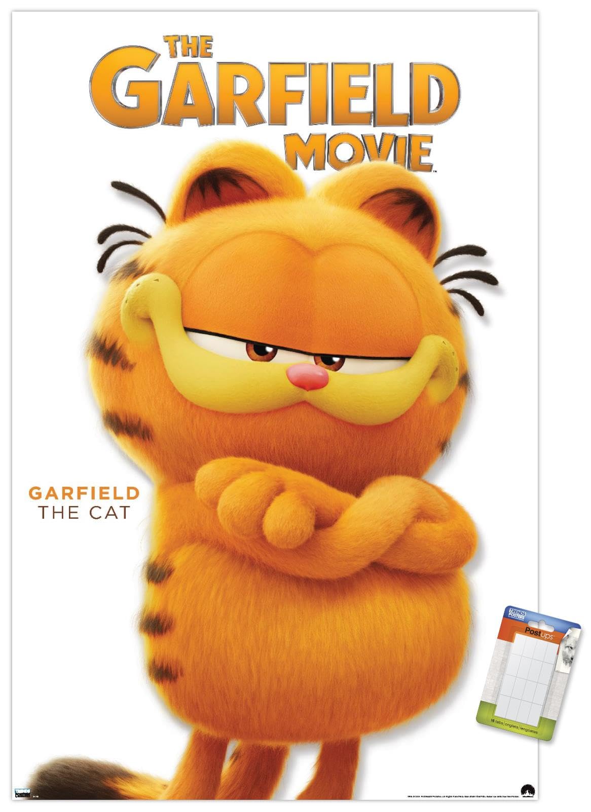 Amazon.com: Trends International The Garfield Movie - Garfield Feature ...