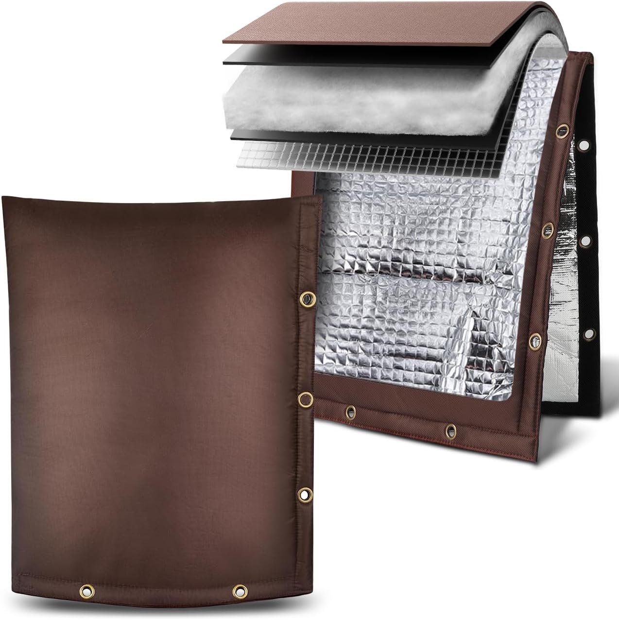 Heavy Duty Backflow Preventer Cover with Two Hook and Loop Openings for ...