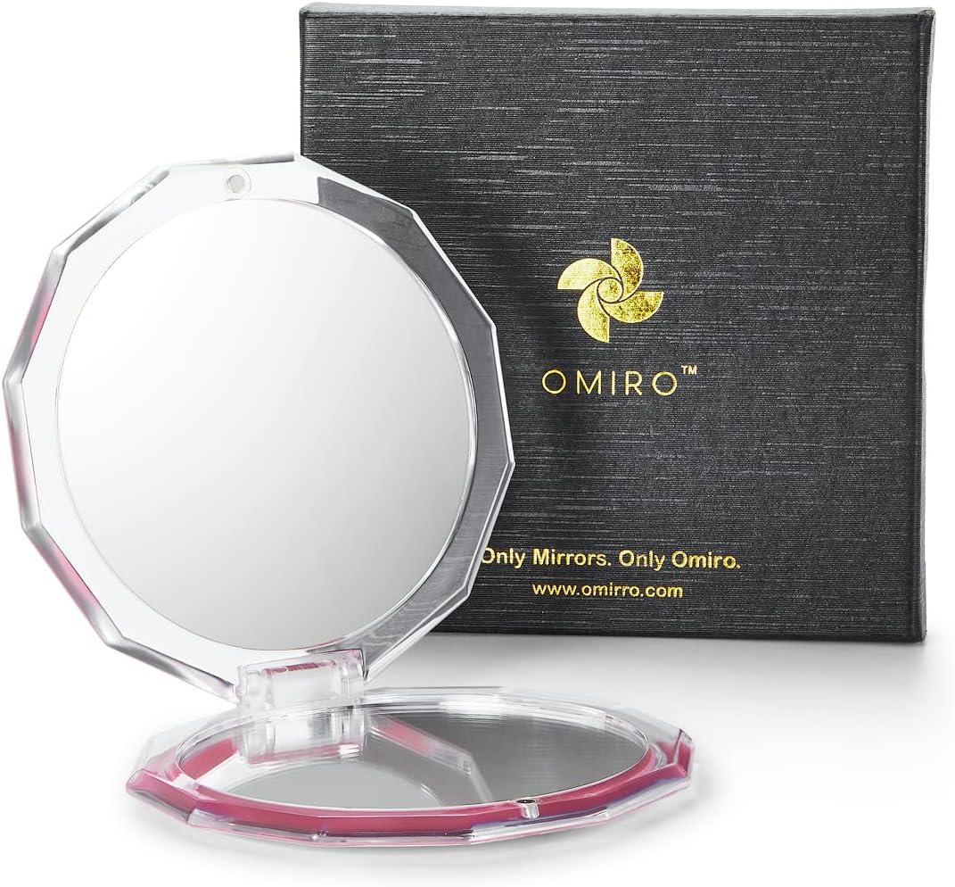 Amazon.com: Dynippy Compact Mirror 3.15 inch Double-Sided 1X/2X ...