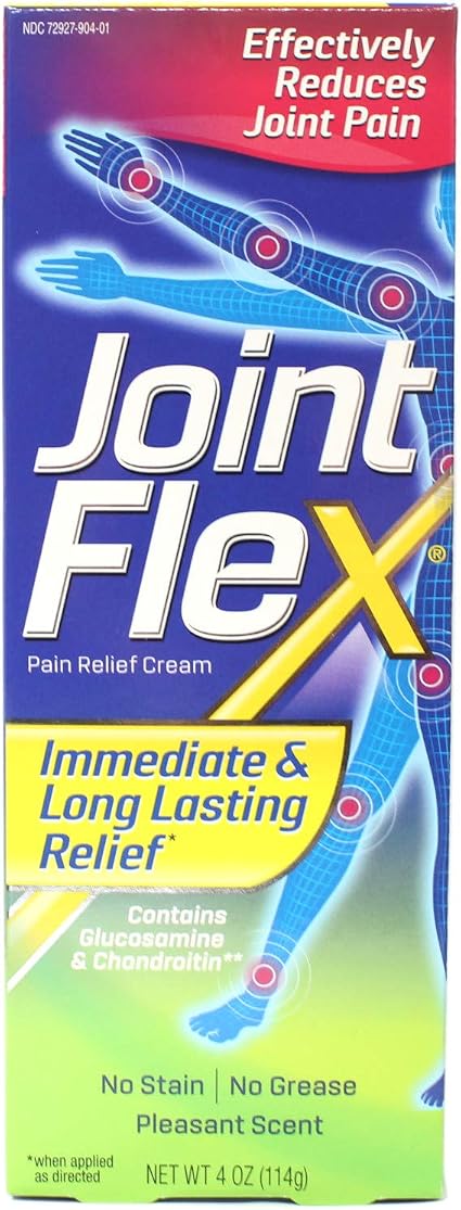 Amazon.com: JointFlex Pain Relieving Cream 4 oz : Health & Household