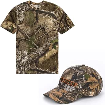 Amazon.com: Realtree APX Camouflage Tee with Realtree APX Camo Cap for ...