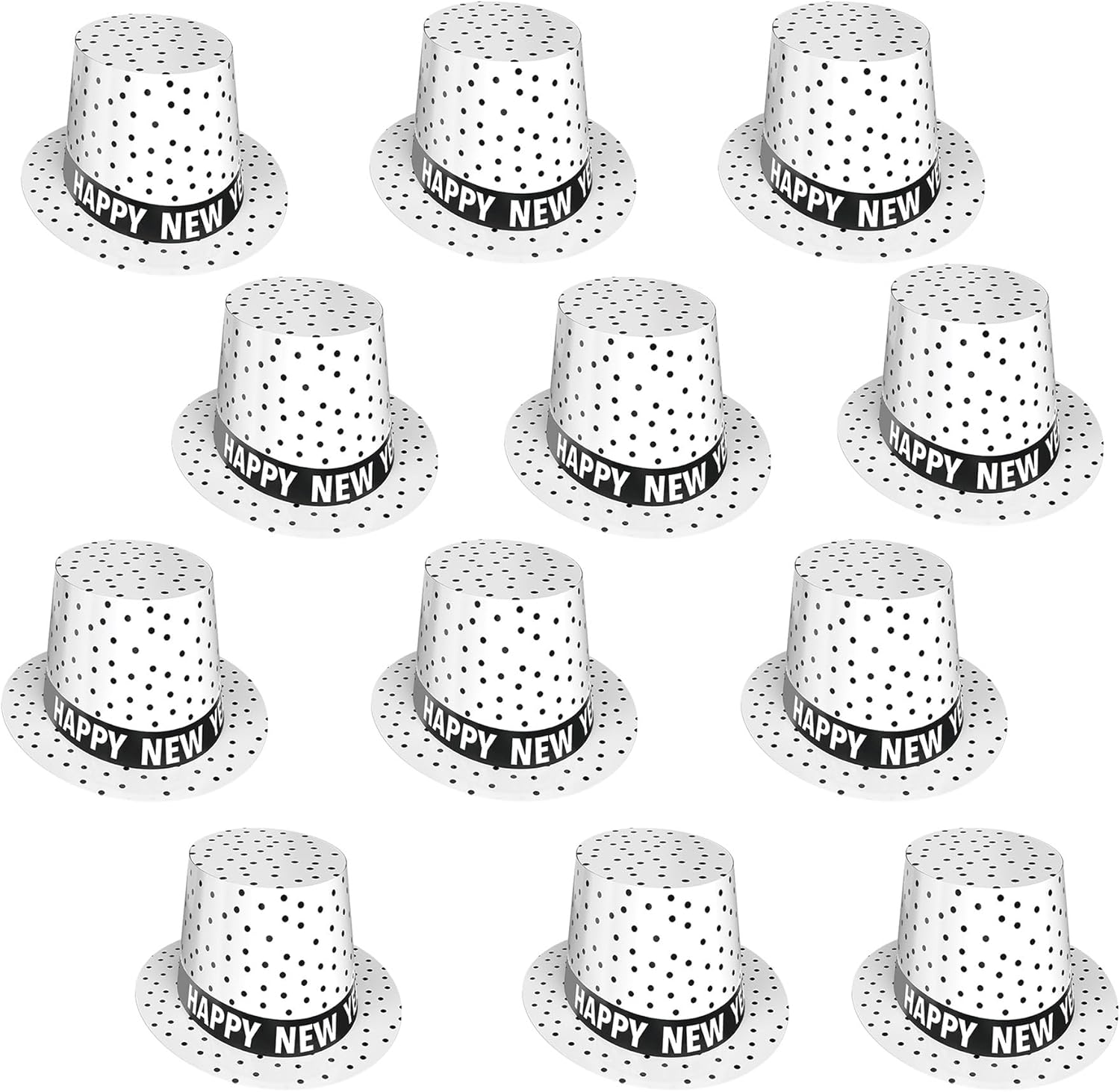 Amazon.com: Beistle 12 Piece New Year's Eve Hats - Festive NYE Party ...