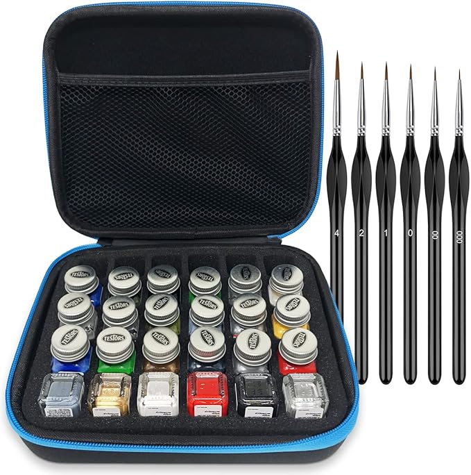 Amazon.com: Pixiss Model Paint Storage Case for Testors Paints (Holds ...