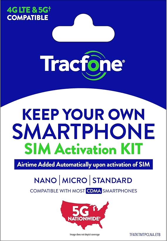 Amazon.com: Tracfone Prepaid Sim Card Kit (Universal) : Everything Else