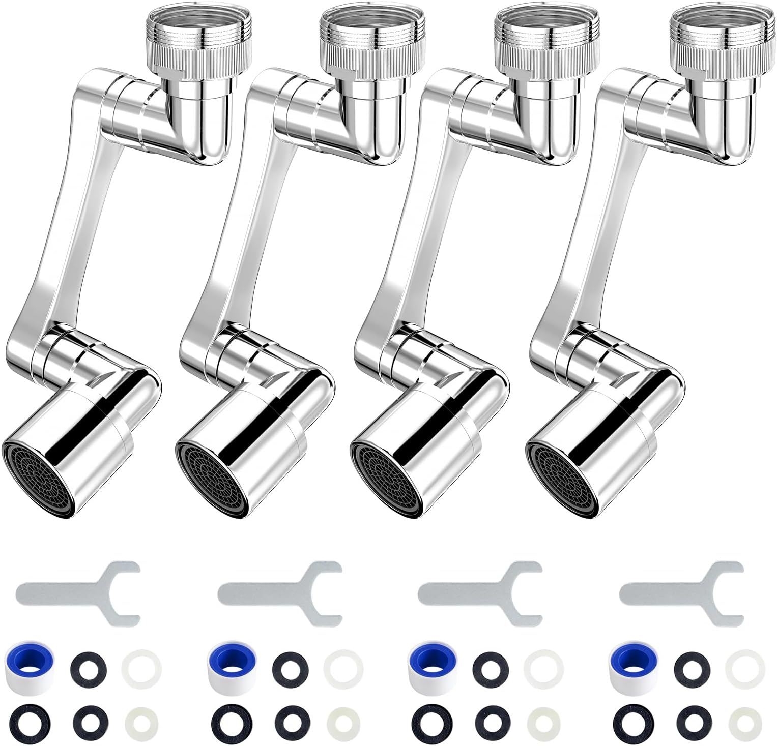 1080° Swivel Faucet；Extender Universal Sink、Water、Aerator 、 2 Mode ...