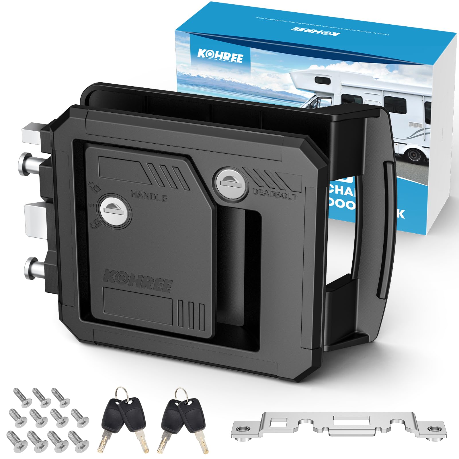 Amazon.com: Kohree Class C Mechanical RV Door Lock, RV Door Lock ...