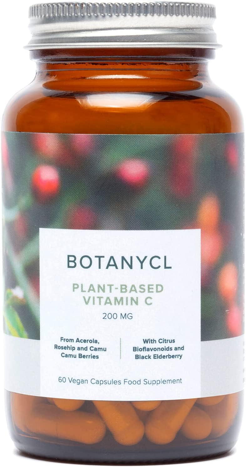 Vitamin C Plant Based Vitamin 250mg| Easy to Swallow 60 Vegan Capsules ...