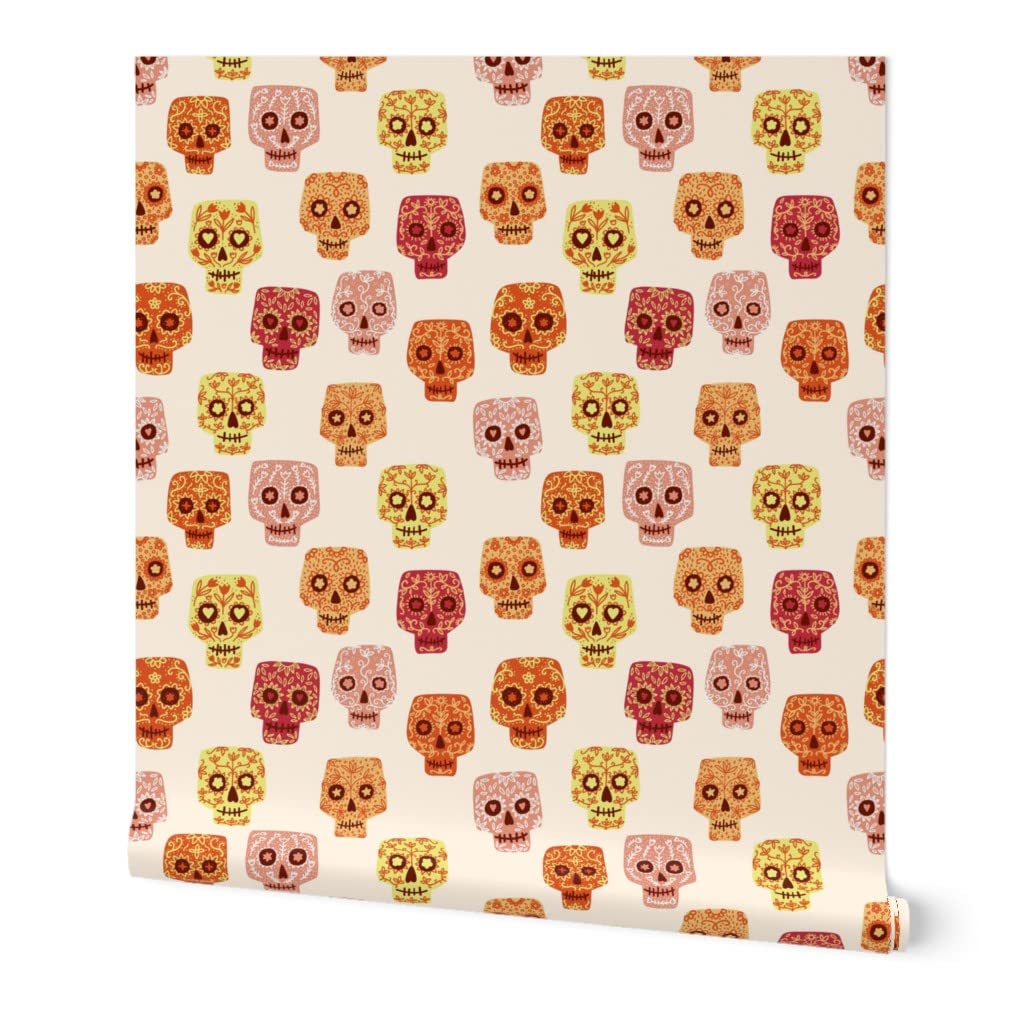 Cute Sugar Skulls Wallpaper