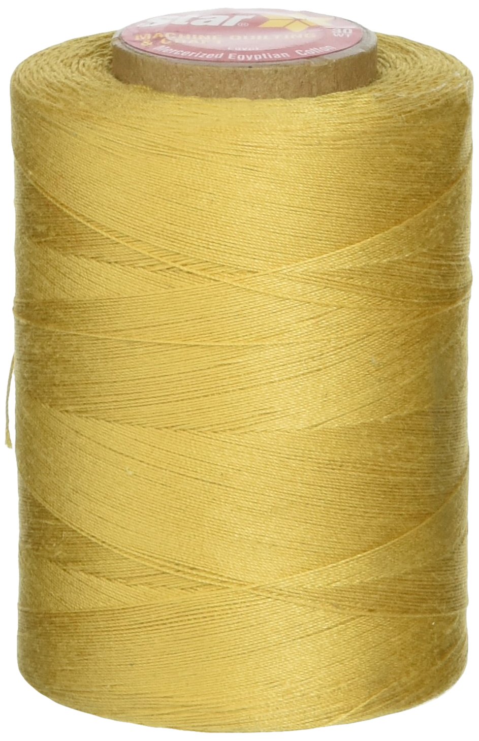 Star Mercerized Cotton Thread Solids 1200 Yards-Temple Gold : Amazon.in ...