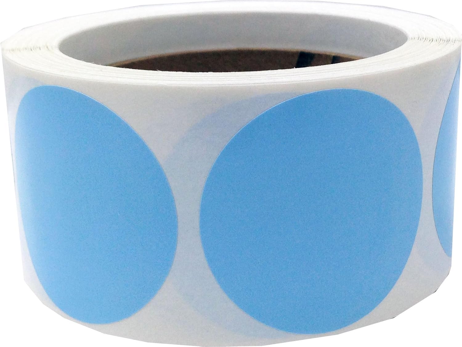 Baby Blue Color Coding Dot Labels 50.8 mm 2 Inch Round 500 Count – BigaMart