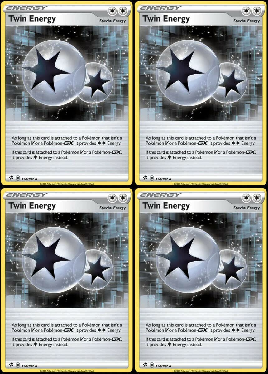 Amazon.com: Twin Energy 174/192 - Rebel Clash Energy Set Pokemon TCG ...