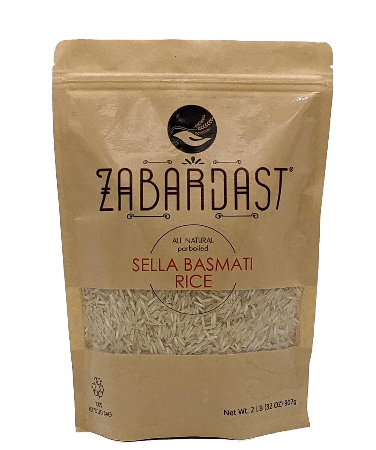 Amazon.com : Extra Long Premium Parboiled Golden Sella Basmati Rice, 2 ...